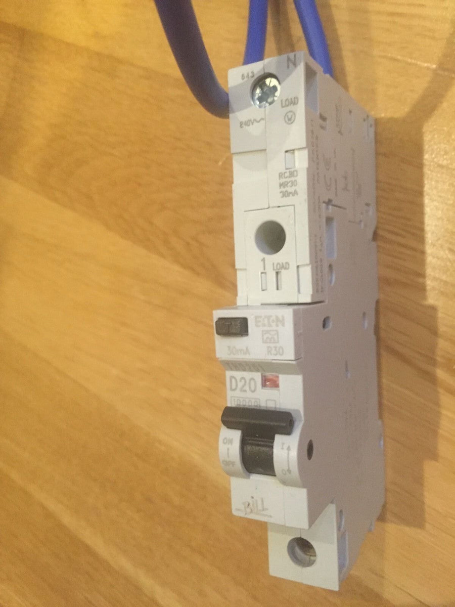 EATON MEM 20A 30MA TYPE D D20 MEMERA2000 MEMSHIELD2 POD RCBO RCD RCCB ...