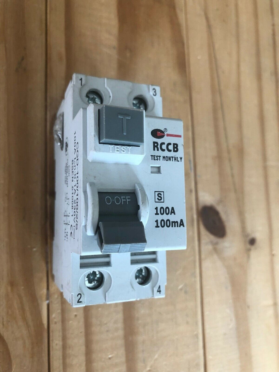 LEWDEN CGD 100A 100MA RCD RCCB 2 POLE CGD-100/100/2/S – PRO BREAKERS