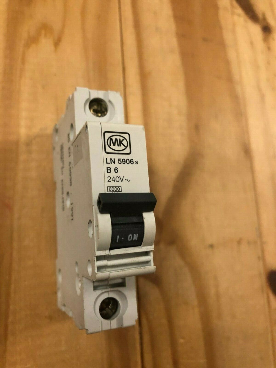 MK 6 AMP CURVE B 6kA MCB CIRCUIT BREAKER LN 5906s SENTRY – PRO BREAKERS