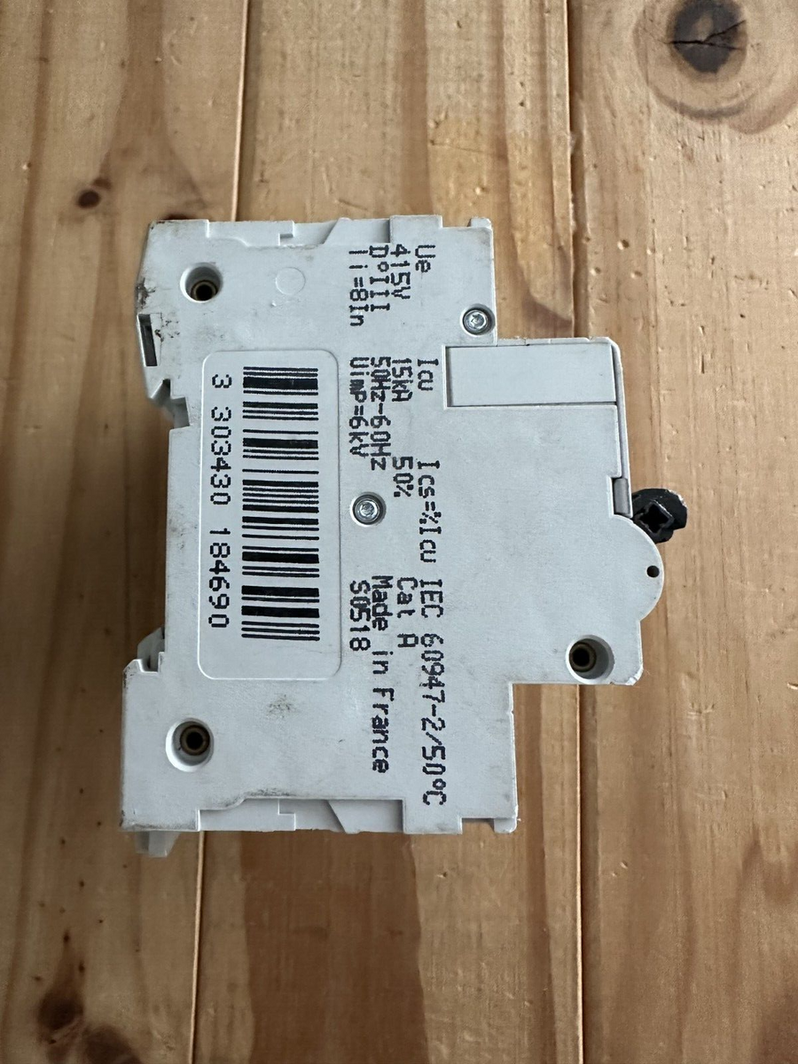 MERLIN GERIN 100A C120H TYPE C MCB 15KA 3 POLE 18469 CIRCUIT BREAKER ...