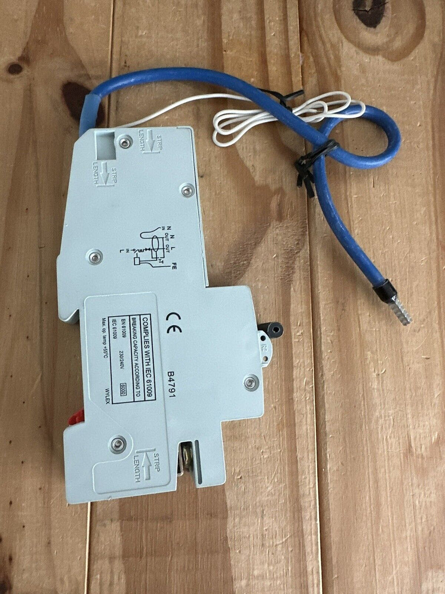 Wylex 10A 30MA C10 TYPE C NSBS10/1 RCBO 1 POLE – PRO BREAKERS