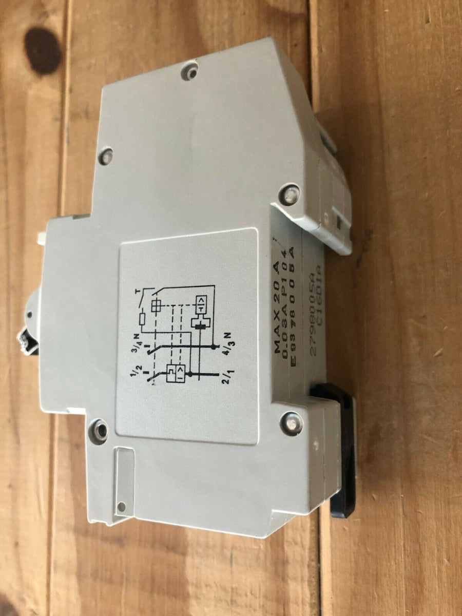 CUTLER-HAMMER SPEL 16A 16AMP C16 30MA DOUBLE POLE MCB RCD COMBINATION ...