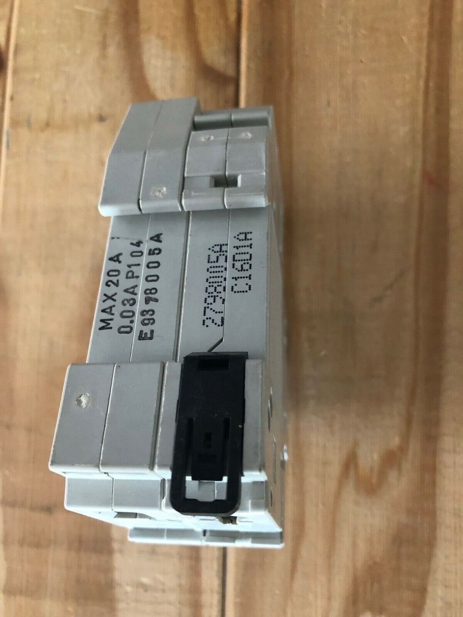 CUTLER-HAMMER SPEL 16A 16AMP C16 30MA DOUBLE POLE MCB RCD COMBINATION ...