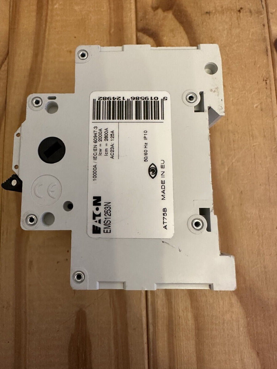 Eaton 125A EMS1253N Memshield 3 Switch Disconnector 4 POLE AT75B MAIN ...