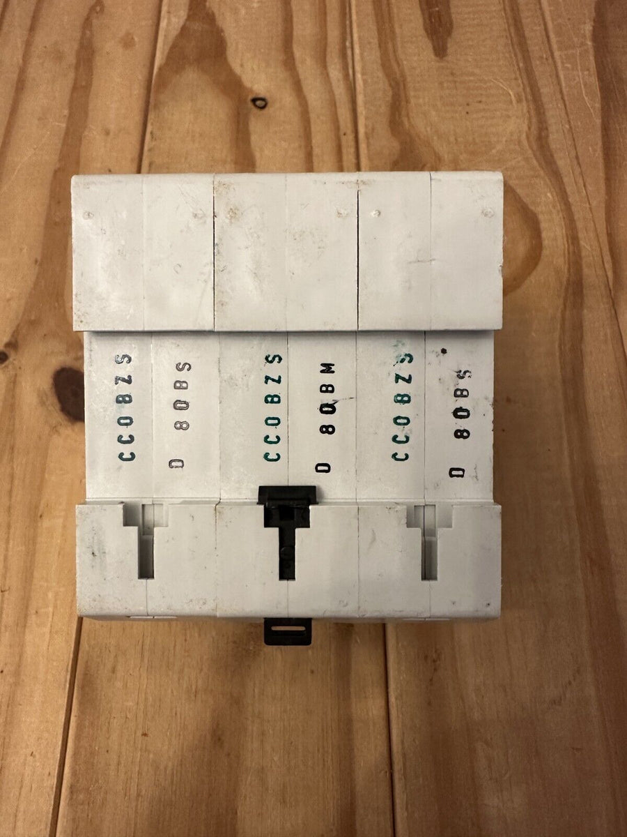 Eaton MCB 80 Amp Type B 80A Triple Pole 3 Phase B80 Memshield 3 EMBS38 ...