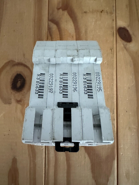 Dorman Smith Loadlimiter X3PB16 XS 16A Triple 3 Pole Type B 10kA MCB ...