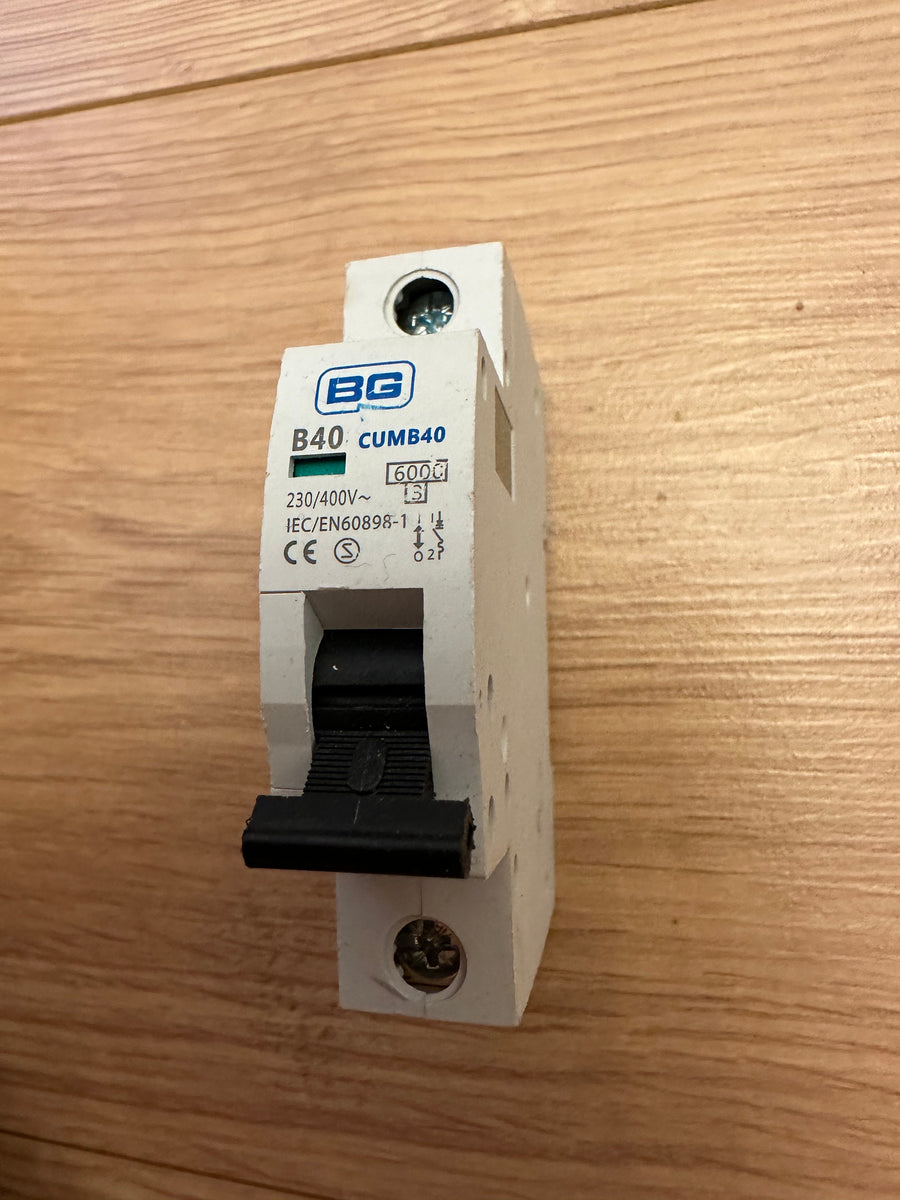 British General CUMB40 40A Type B Single Pole MCB B40 – PRO BREAKERS