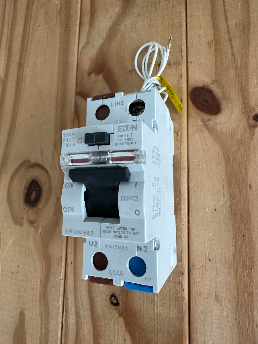EATON 100A 100MA AM100MET 2 POLE MAIN SWITCH RCD 240V MEM BILL – PRO ...