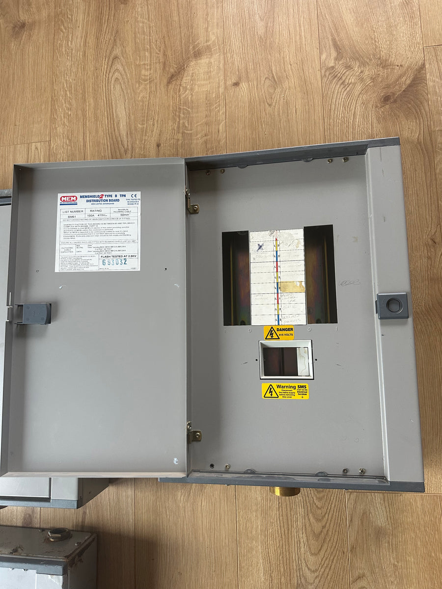 Mem Memshield2 BM61 Distribution Board Box Fuse Consumer 3WAY – PRO ...