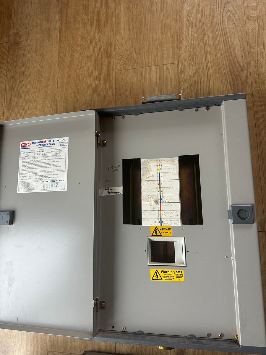 Mem Memshield2 BM61 Distribution Board Box Fuse Consumer 3WAY - – PRO ...