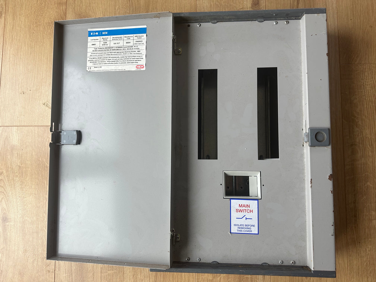 EATON MEM BM81 Distribution board 3 Phase CONSUMER UNIT MEMSHIELD2 ...