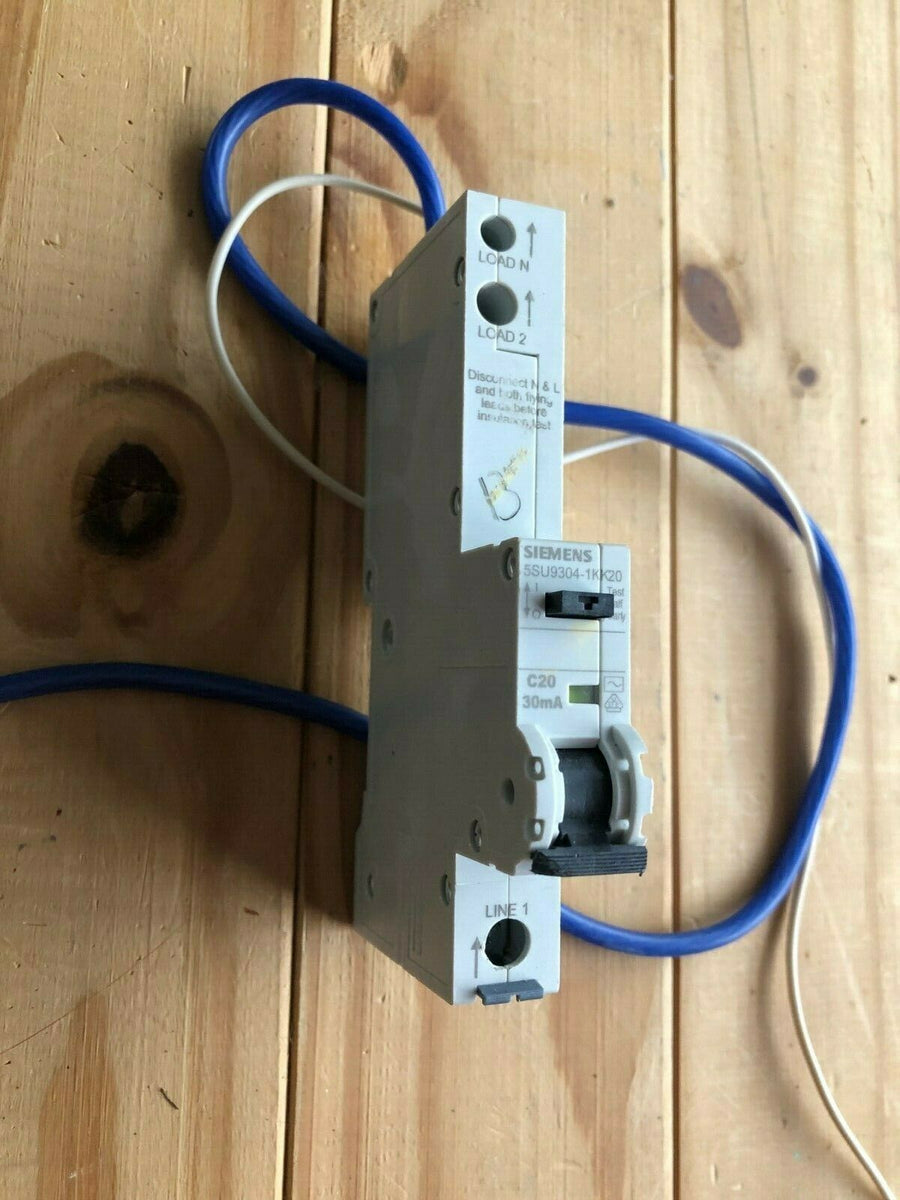 Siemens 20A 30MA TYPE C C20 RCBO 5SU9304-1KK20 1 POLE – PRO BREAKERS