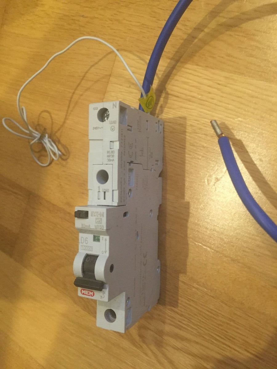 EATON MEM 6A 30MA TYPE D D6 MEMERA2000 MEMSHIELD2 POD RCBO RCD RCCB MD ...