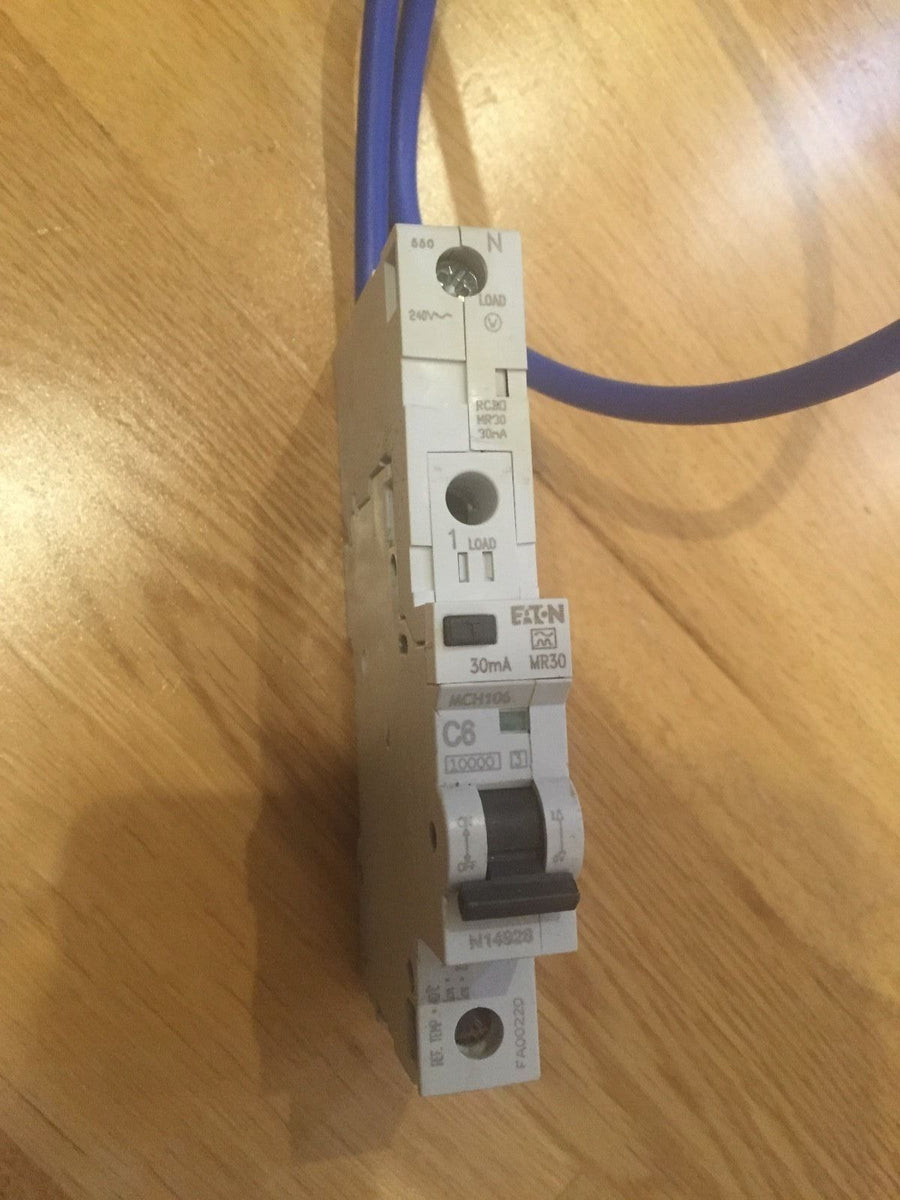 EATON MEM 6A 30MA TYPE C C6 MEMERA2000 MEMSHIELD2 POD RCBO RCD RCCB MC ...