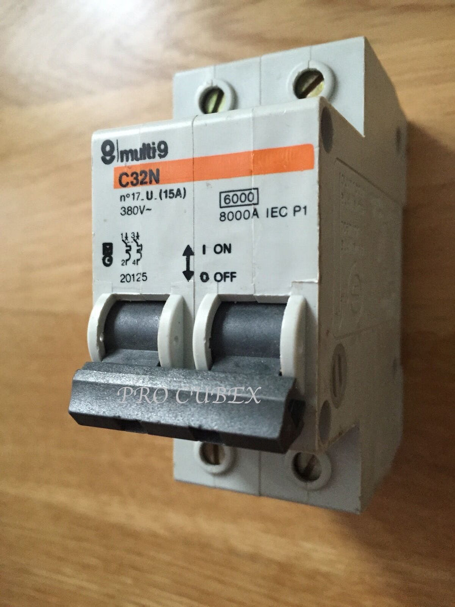MERLIN GERIN c32n 2 pole mcb 20125 main switch 380v – PRO BREAKERS