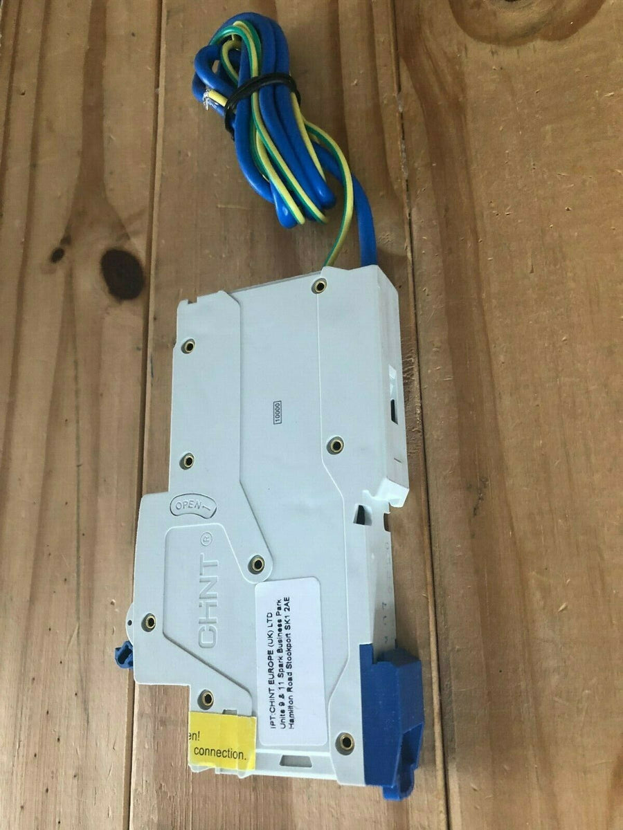 CHINT 20A 30MA RCBO NB3LEU TYPE B B20 1 SINGLE POLE RCBO – PRO BREAKERS