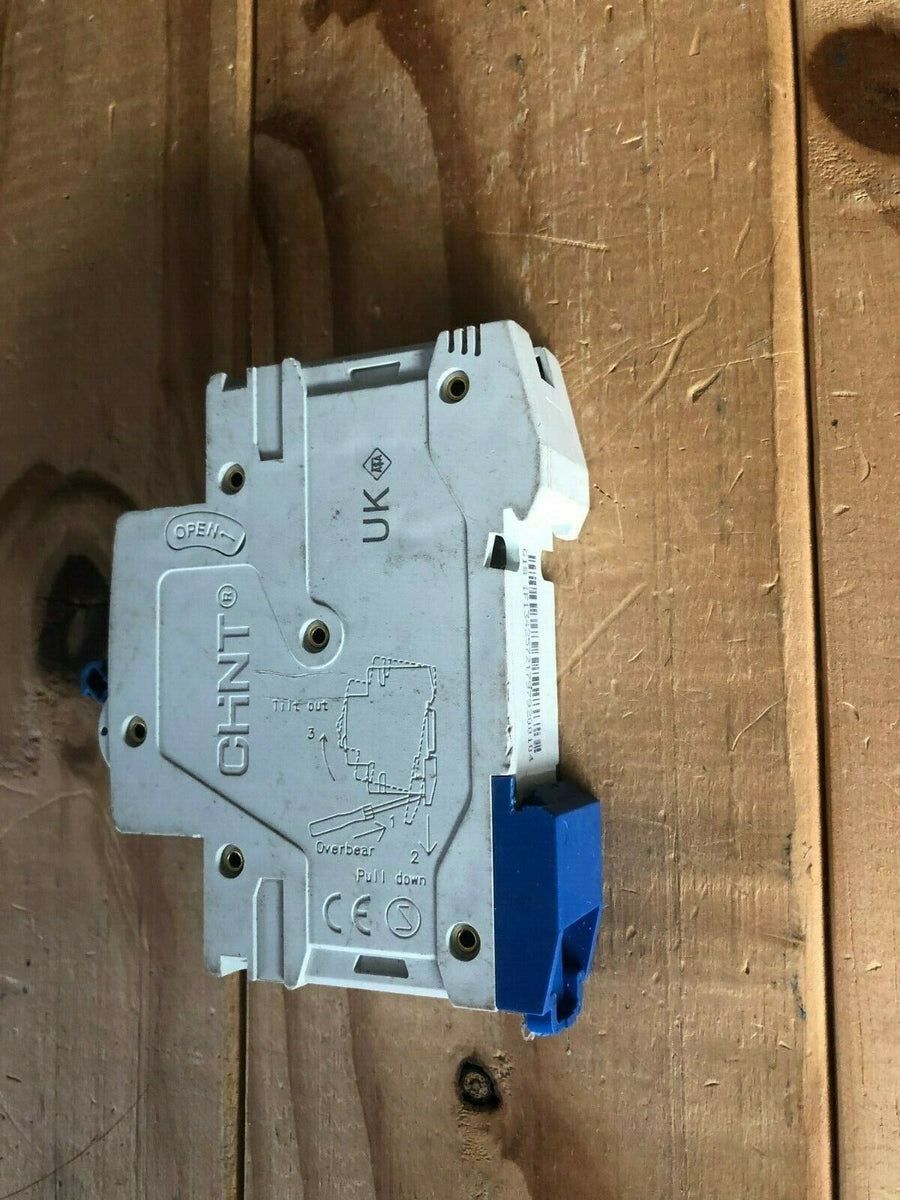 CHINT 50 AMP TYPE C C50 1 SINGLE POLE 6kA MCB CIRCUIT BREAKER MCB NB1 ...