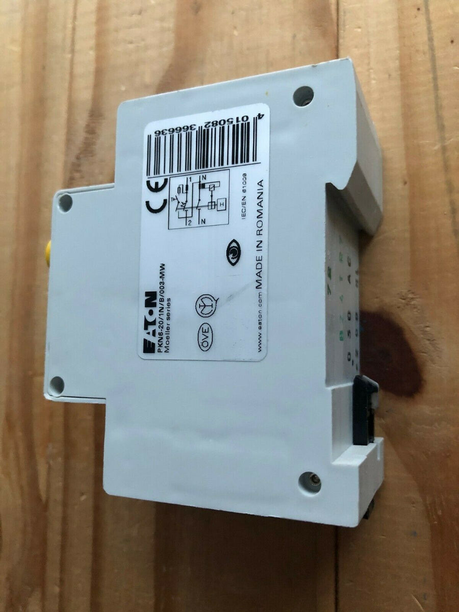 EATON XPOLE 20A 30MA PKN6-20/1N/B/003 2 POLE RCD RCCB TYPE B B20 – PRO ...
