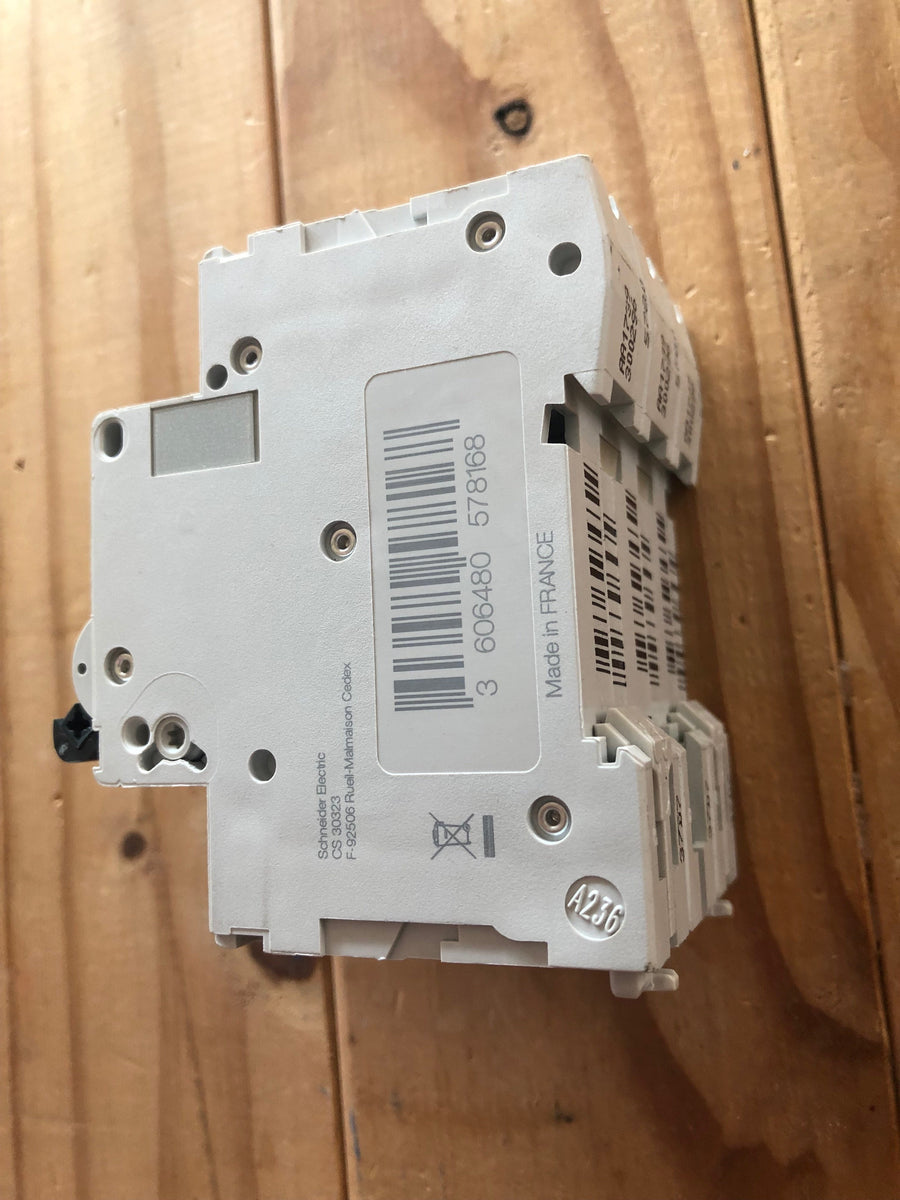 SCHNEIDER ELECTRIC 25a C60L C 25A Type C 3 Pole 415V MCB C25 – PRO BREAKERS
