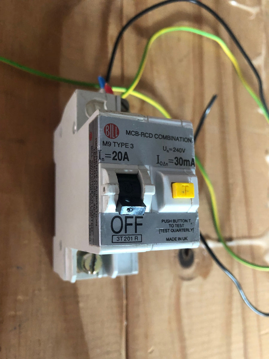 BILL 20A 30MA 3T201R TYPE 3 M9 2 POLE RCD RCCB 240V EATON MEM – PRO ...